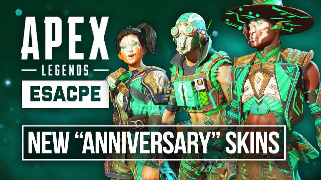 New "Anniversary" Collection Event Skins | Datamined New Skins | Apex ...