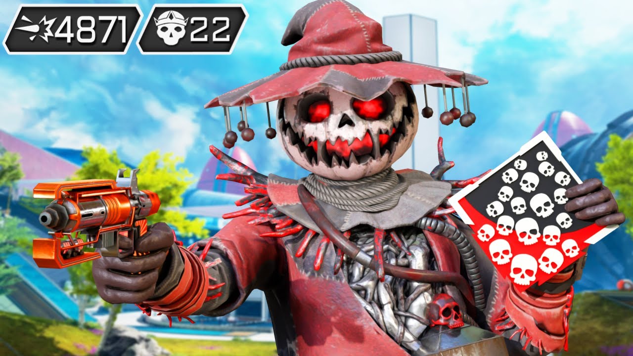 INSANE SOLO 22 KILLS WITH BLOODHOUND (Apex Legends Gameplay Season 15) | APEX動画まとめ