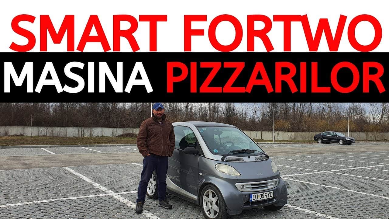 SMART FORTWO. Masina care aduce pizza | 車【 動画まとめ