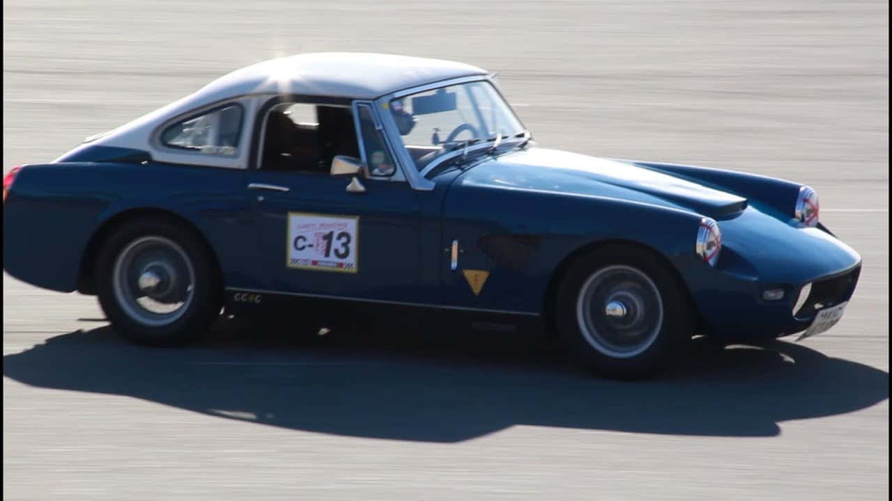Classic Car Gymkhana 】 C-Class #13 MG Midget Ashley GT 1本目カメラ1 【 第50回 ...