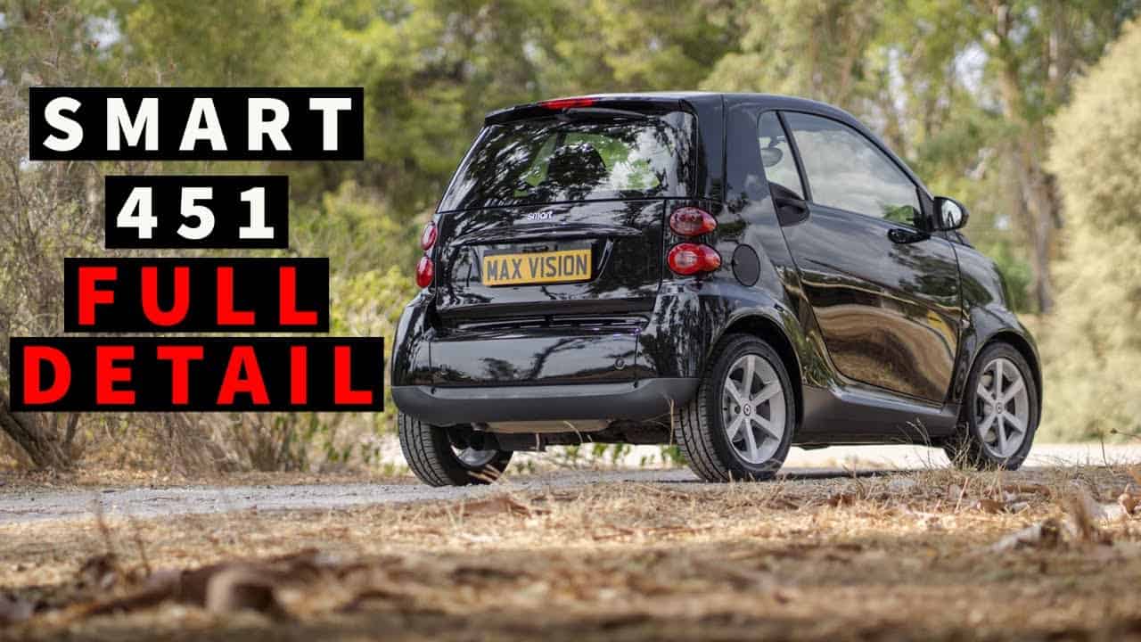 Smart ForTwo 451 – Piano Black Paint Correction & Interior Detail | 車 ...