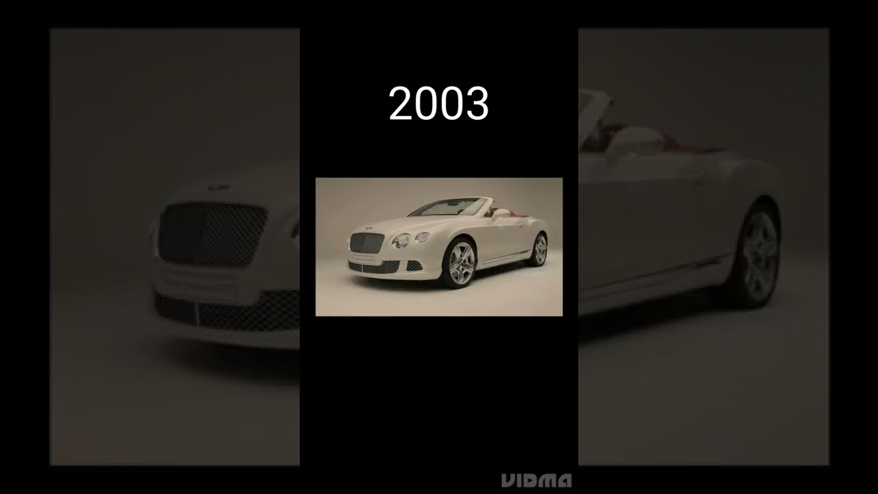 Evolution of Bentley continental GT (2003~2022) #shorts | 車【 動画まとめ