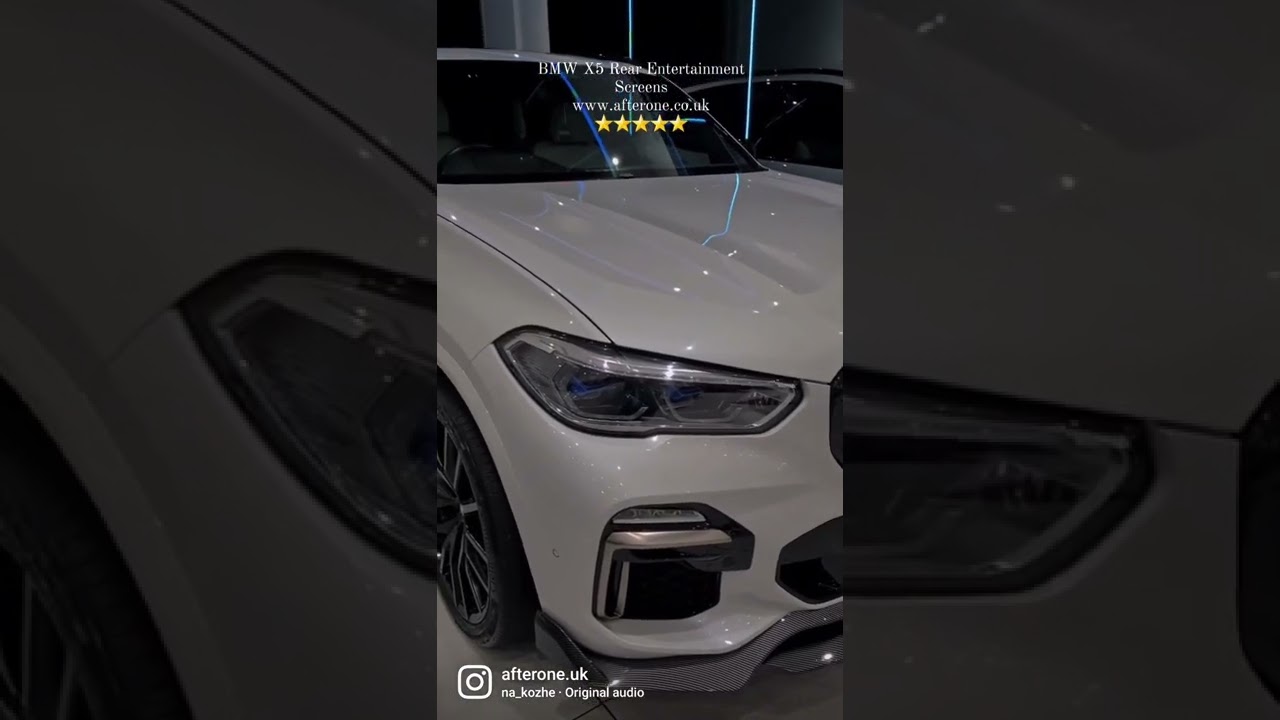 BMW X5 Rear Entertainment Screens – Netflix – YouTube – Afterone UK # ...