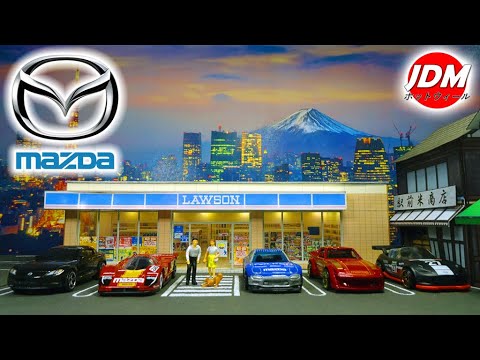Hot Wheels & Matchbox MAZDA cars review & unboxing RX-7, RX-8, MX-5 ...