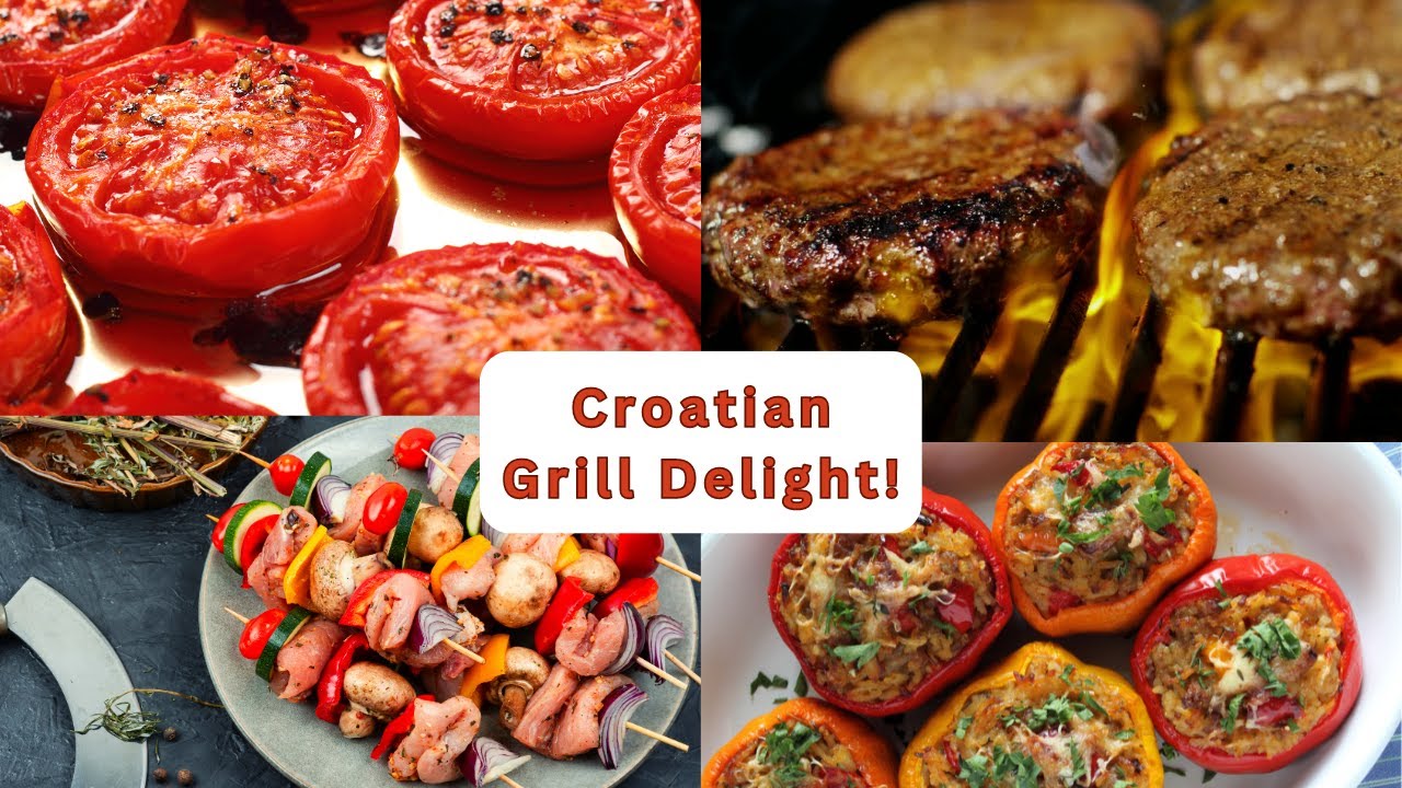 Best Croatian Grilled Specialities | Meat & Veggies | Party Food Ideas ...