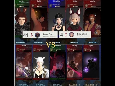 Crystal Samurai (Rank 60) On Rampage Against 5 Top Crystal Ranks ...