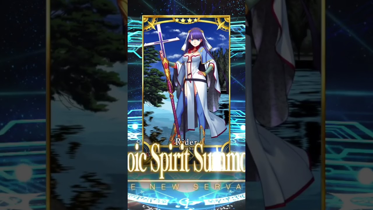 Summoning Saint Martha. #fgo #fategrandorder #rider #waifu # ...