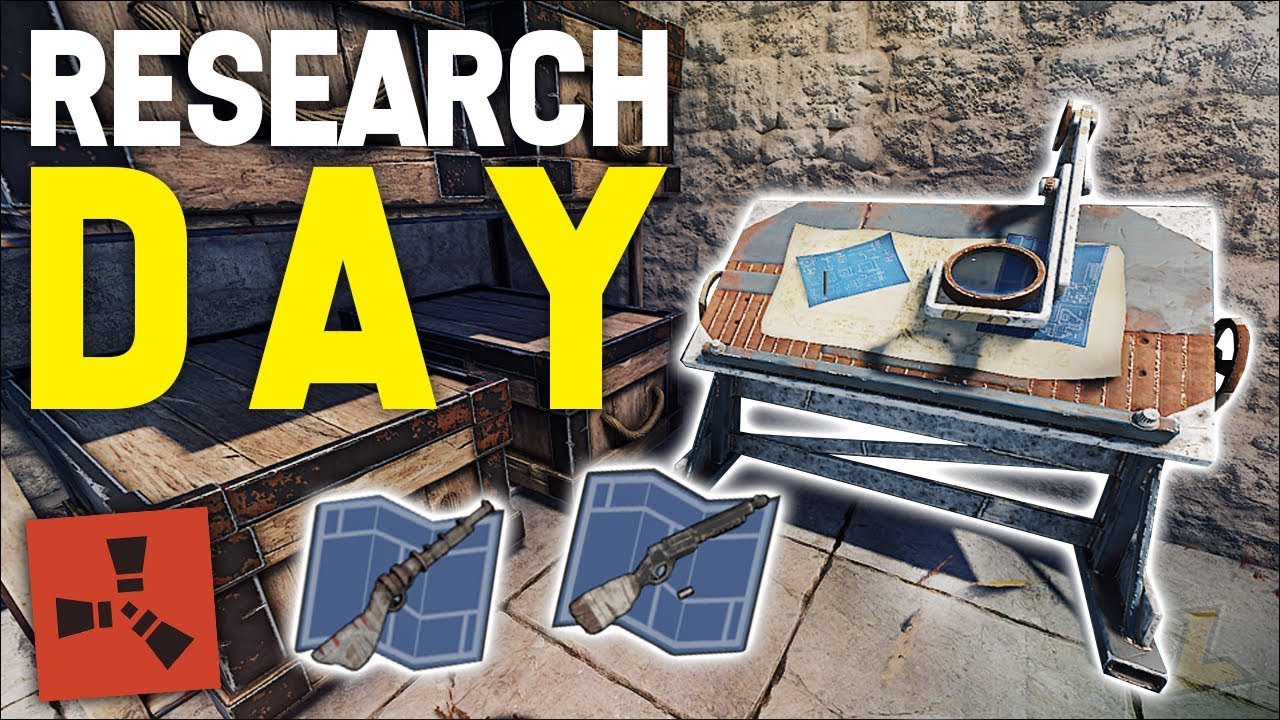 SCRAP RUN TO LEARN EARLY GAME BLUEPRINTS – Rust DUO Survival Gameplay ...