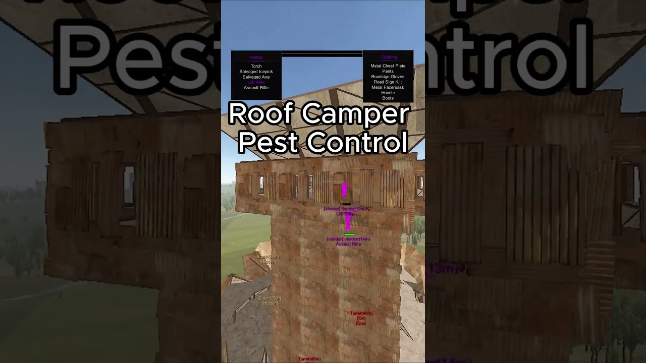 Killing rust roof campers! | ゲーム情報【まとめ動画】