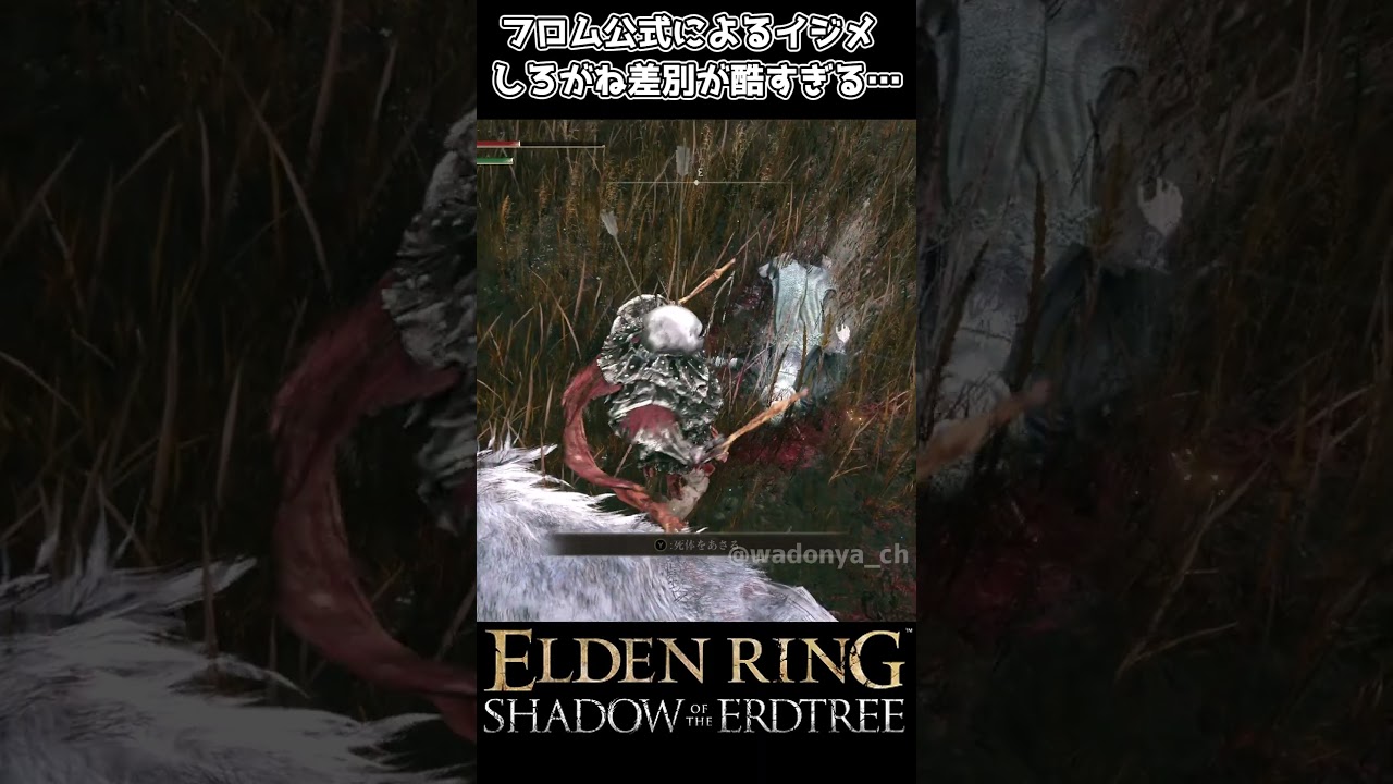 【エルデンリングDLC】フロム公式によるイジメしろがね差別が酷すぎる… #eldenring #エルデンリング | ゲーム情報【まとめ動画】