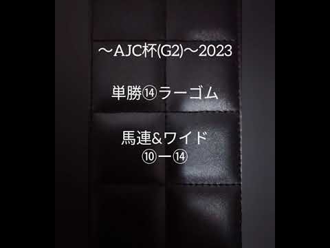 【AJC 杯(G2)2023】予想 『⑭ラーゴム単勝30万円賭けたら1000万円の払い戻しになる テオ･バシュロ騎手に期待』ステイゴールド系血統が魅力的 ️ | 競馬動画まとめ