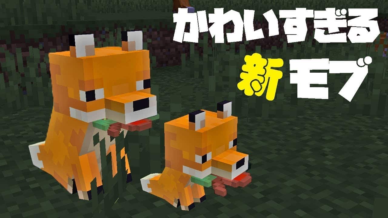 【マイクラ】待ちに待った新モブがかわいすぎる！【minecraft 19w07a】 | マイクラ（Minecraft）動画まとめ