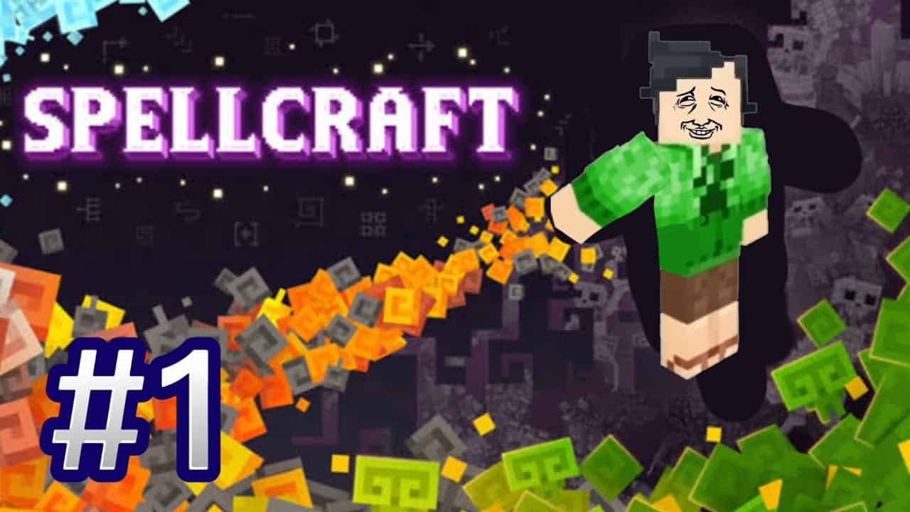 【spellcraft】Part1魔法が使えるらしいぜ？【マインクラフト】【無編集】 | マイクラ（Minecraft）動画まとめ