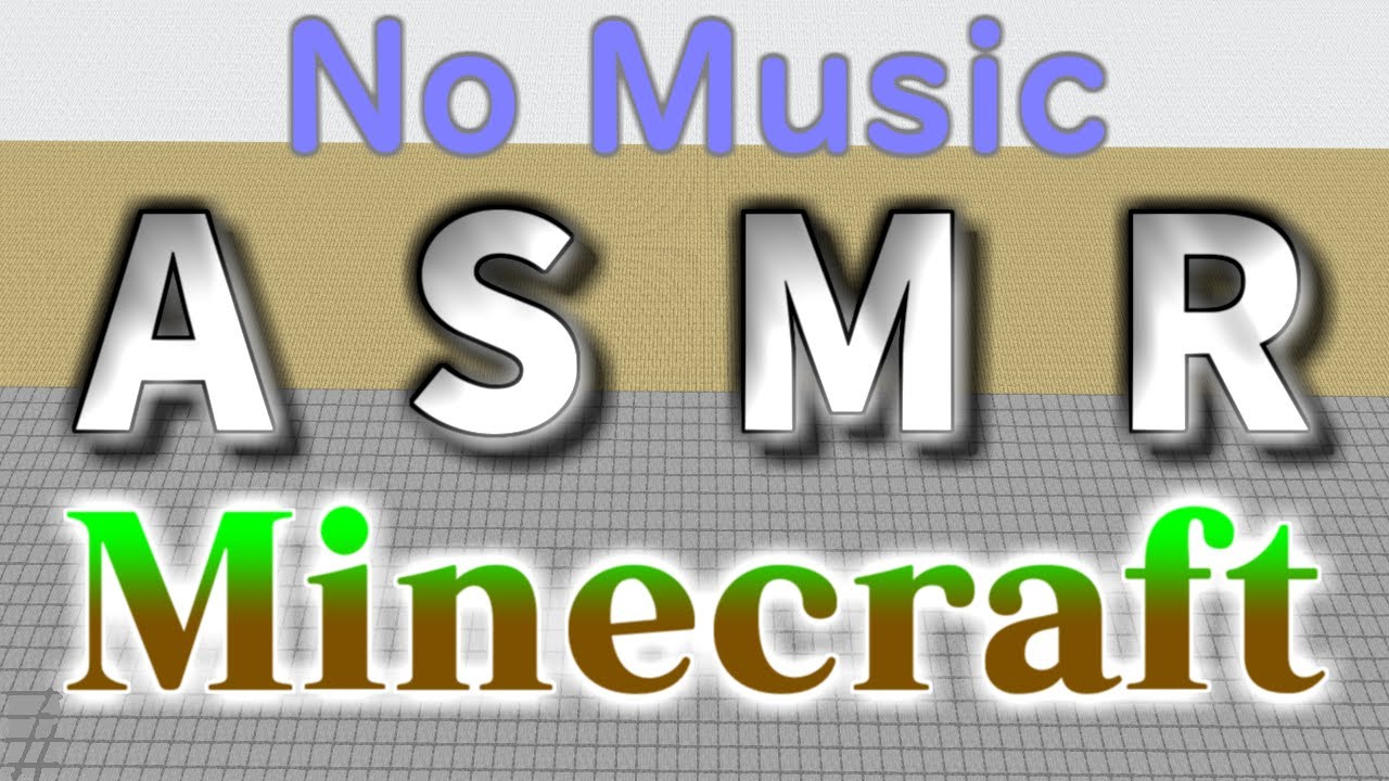 【ASMR】【MINECRAFT】ブロック設置音ASMR動画 作業用・睡眠用BGM【マインクラフト/Minecraft】通常Ver | マイクラ（Minecraft）動画まとめ