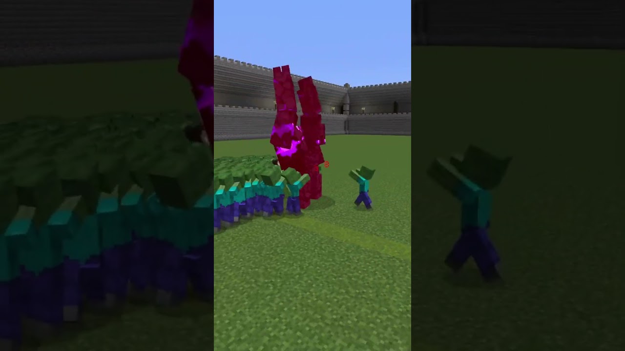 Ender Golem vs Herobrine Army (Minecraft Mob Battle) | マイクラ（Minecraft）動画まとめ