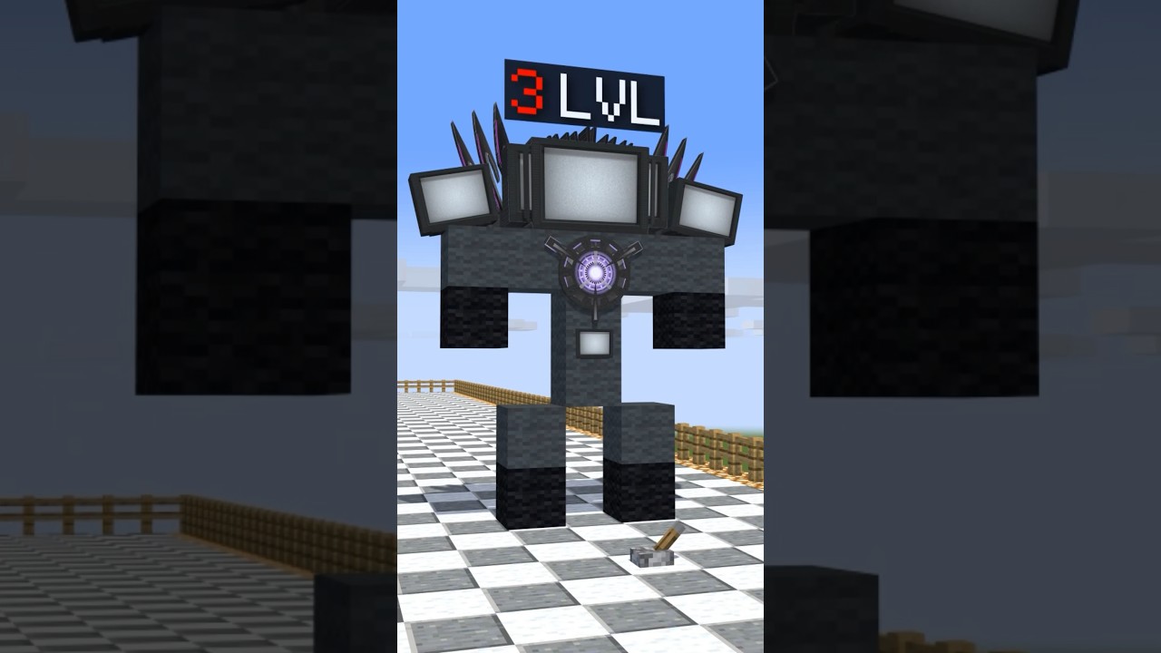 Spawn ALL TV MAN MOB ! #minecraft #minecraftanimation #animation #memes ...