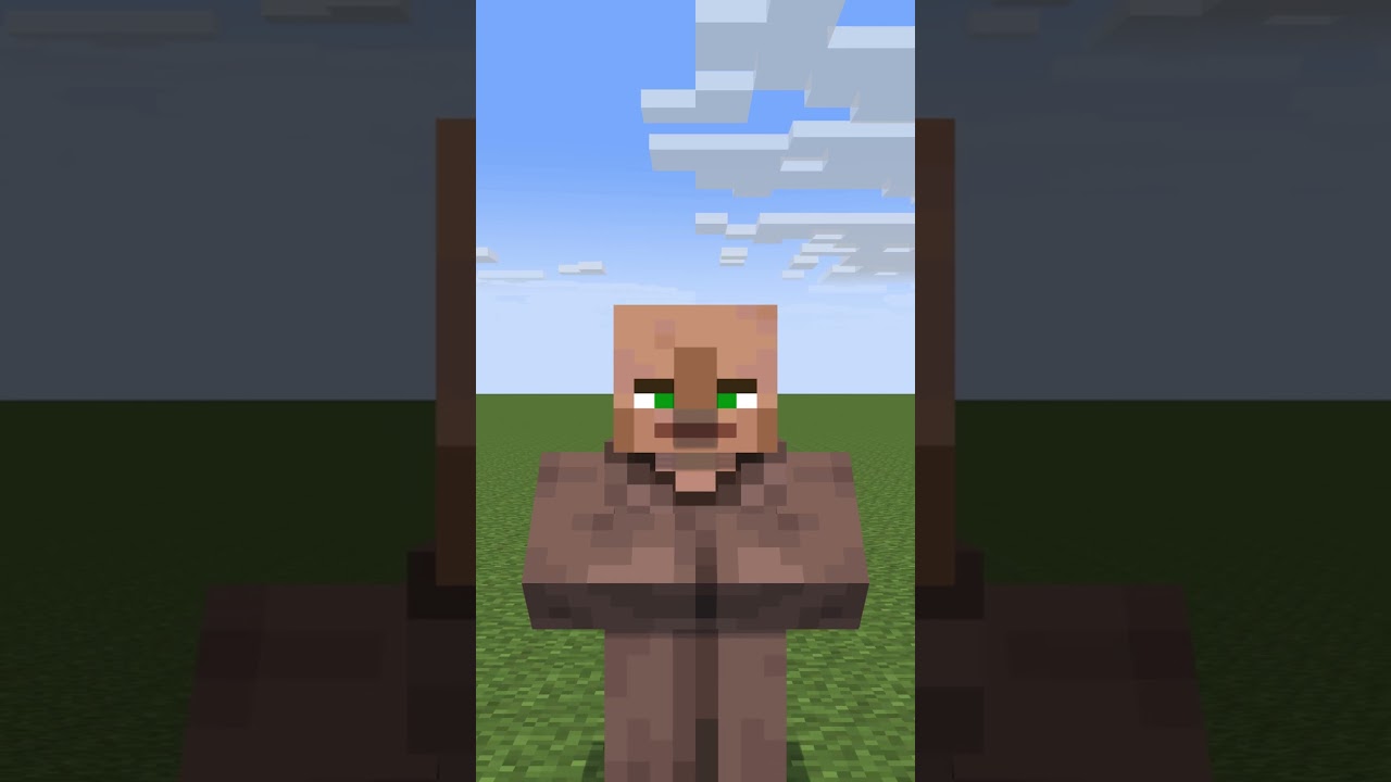 【Villager Airplane】 #みどグリ #minecraft #マイクラ #マインクラフト #monsterschool ...