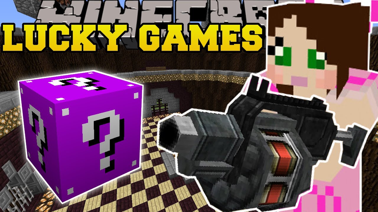 Minecraft: ROCKET LAUNCHERS EXPLOSIVE CHALLENGE GAMES – Lucky Block Mod ...
