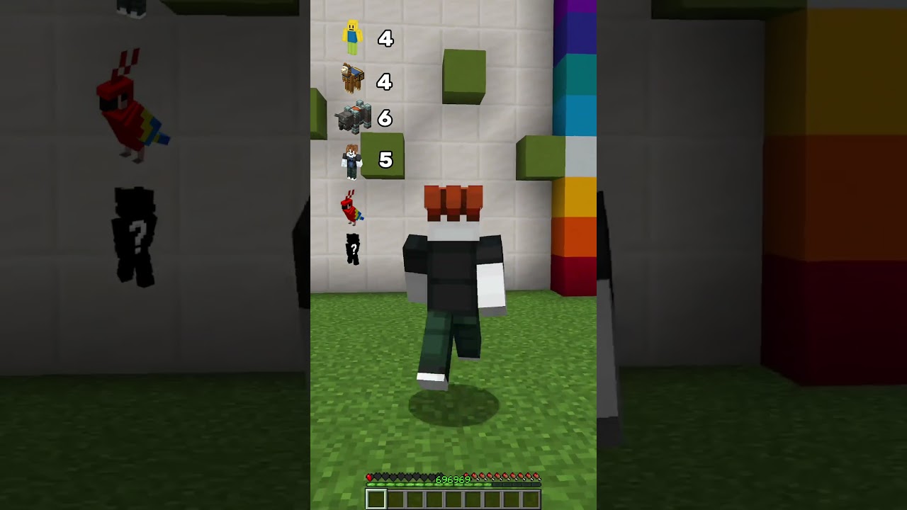 Minecraft MOB SKILLS vs HEIGHT | マイクラ（Minecraft）動画まとめ