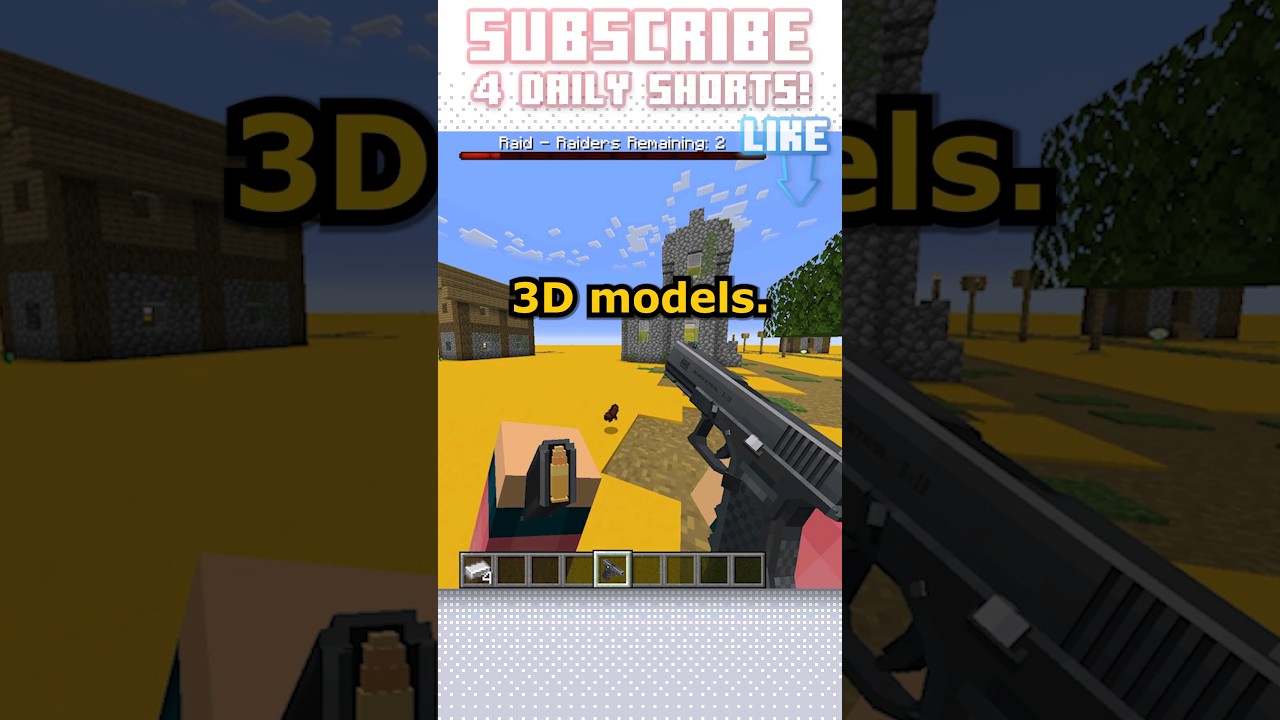 Minecraft's BEST GUN MOD! | マイクラ（Minecraft）動画まとめ