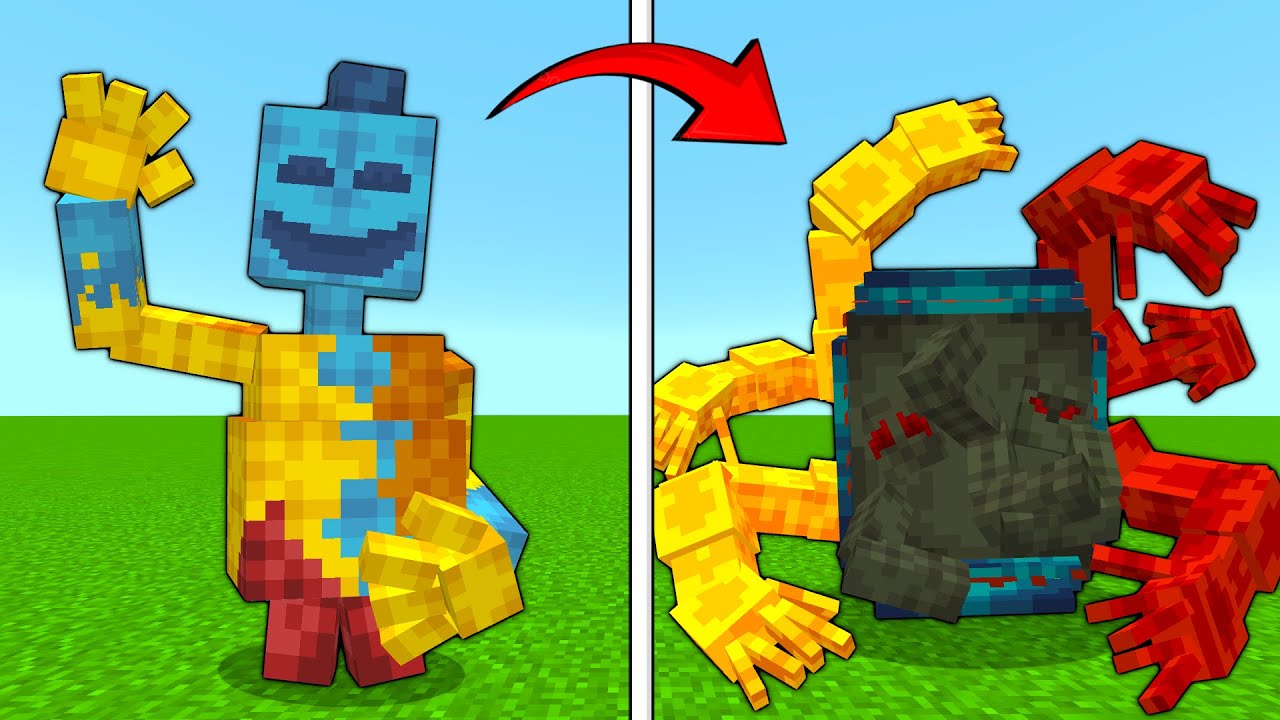 Poppy Playtime Chapter 4 Nightmare Critters Mod ADDON UPDATE in ...