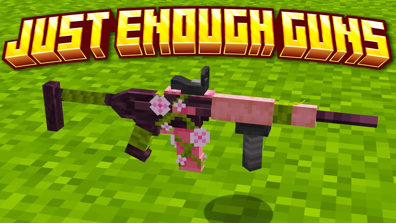 MINECRAFT CUSTOM GUN MOD (Just Enough Guns 1.20.1) | マイクラ（Minecraft）動画まとめ