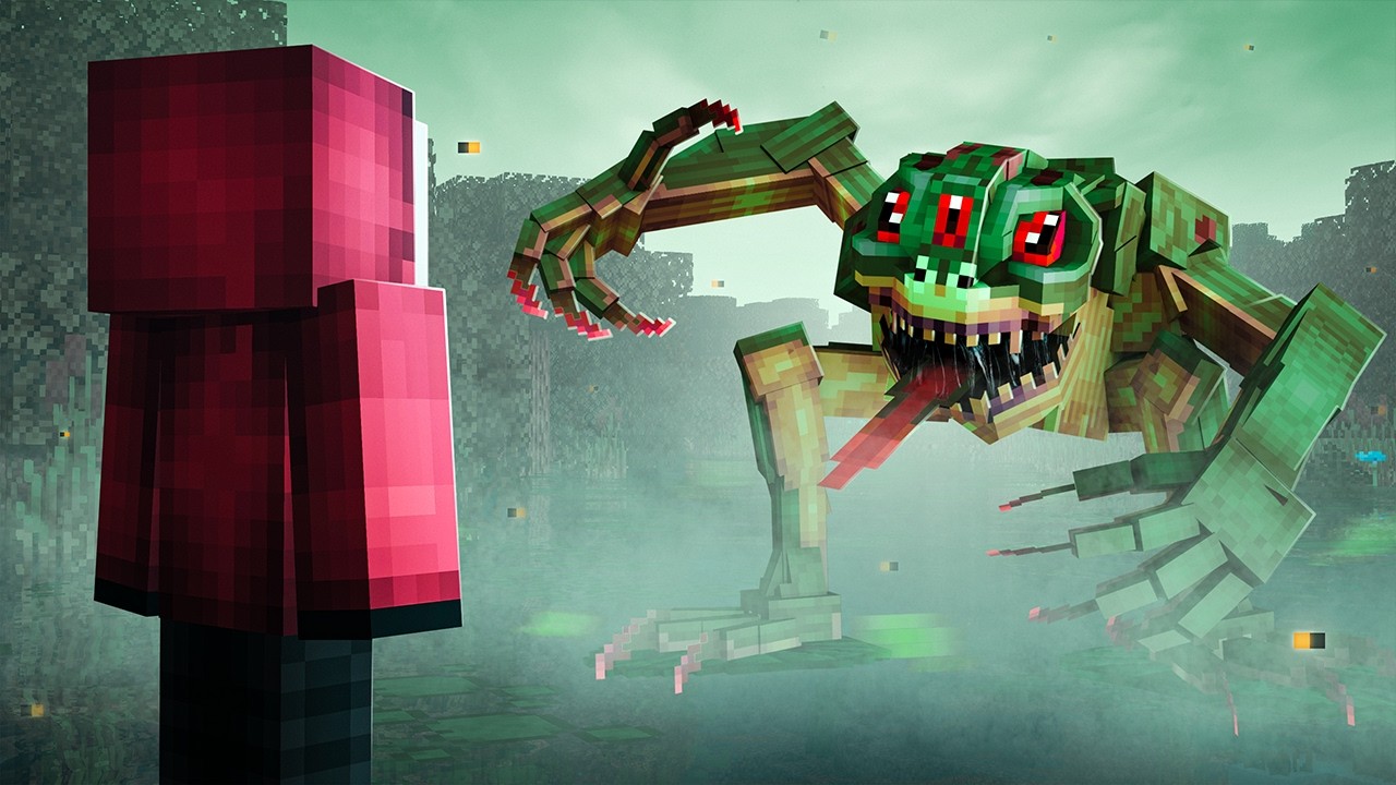Minecraft's Newest Mod is Always Following You… The Croaker | マイクラ ...