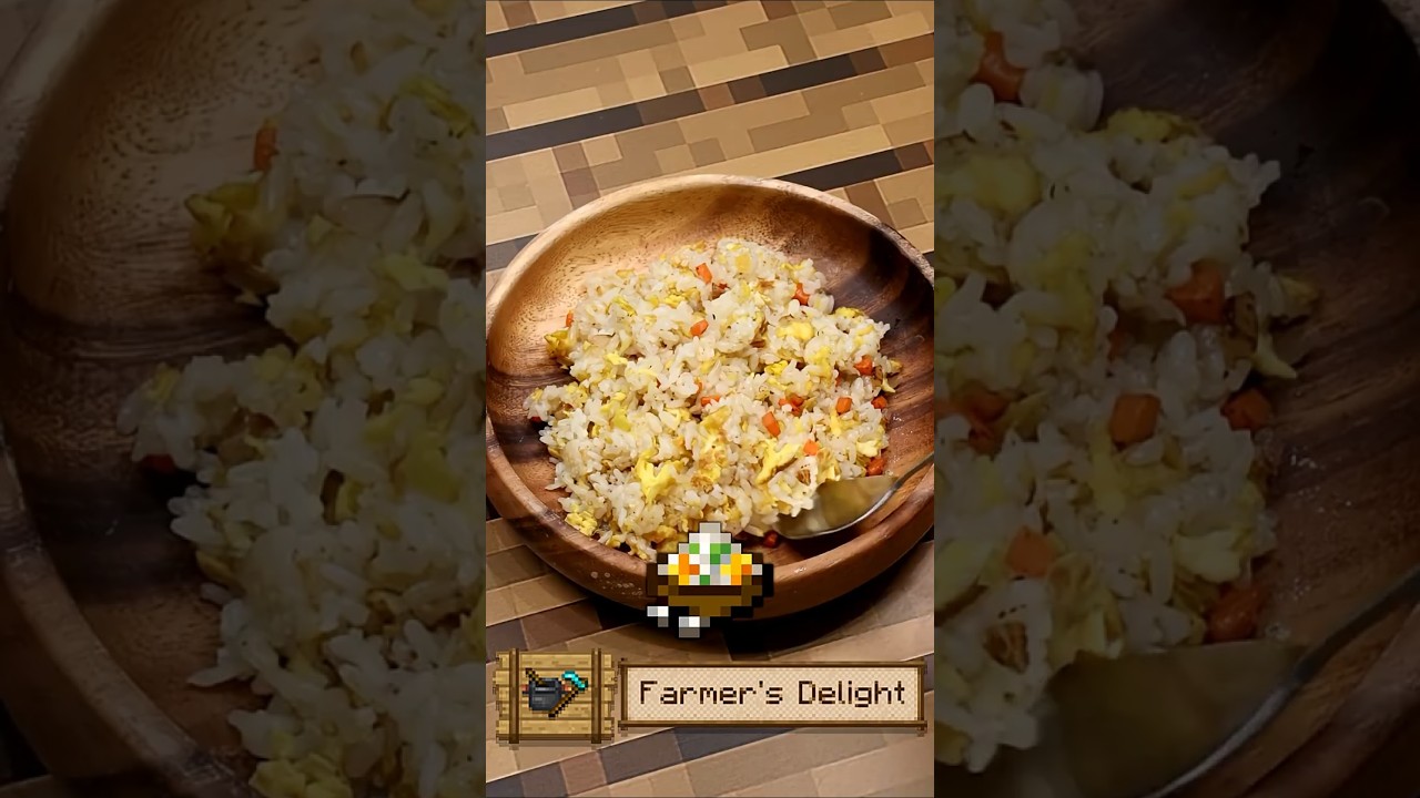 Minecraft Fried Rice Mode | マイクラ（Minecraft）動画まとめ