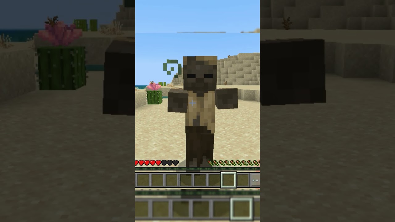 TWO NEW MOBS!! THE PARCHED & CAMEL HUSK!!! #shorts | マイクラ（Minecraft）動画まとめ