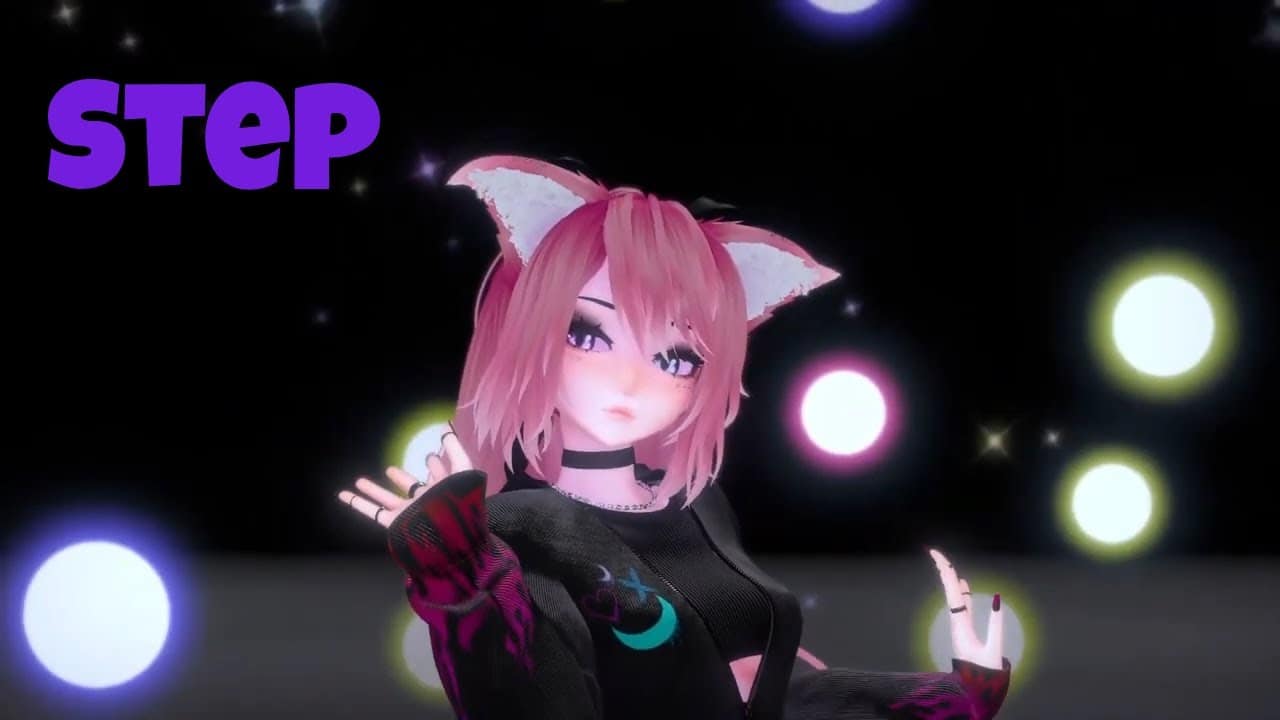 [ MMD ] Dance Cover KARA- STEP ♡ VRChat Luna Quinn | 音楽【 動画まとめ