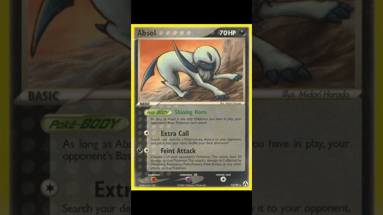 ABSOL (POKEMON CARD) MIDORO HARADA [LEGEND MAKER] | ポケモン関連情報のまとめ動画