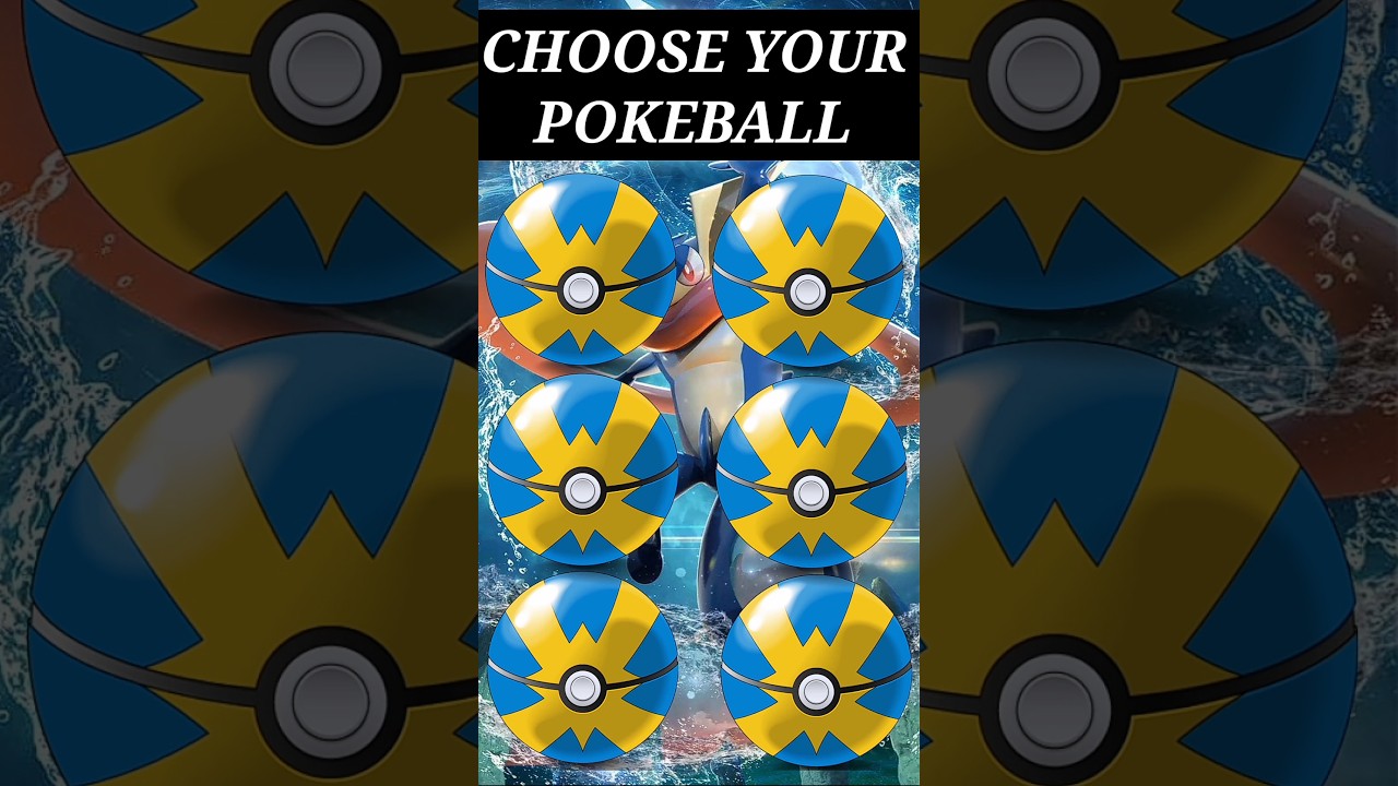Choose Your Pokemon Pick any one Pokeball #shorts #ashketchum #pokemonshorts #pokemon #trending ...