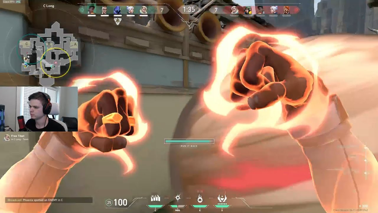 SEN SICK PRO PHOENIX HAVEN VALORANT RANKED GAMEPLAY [ FULL MATCH VOD ...