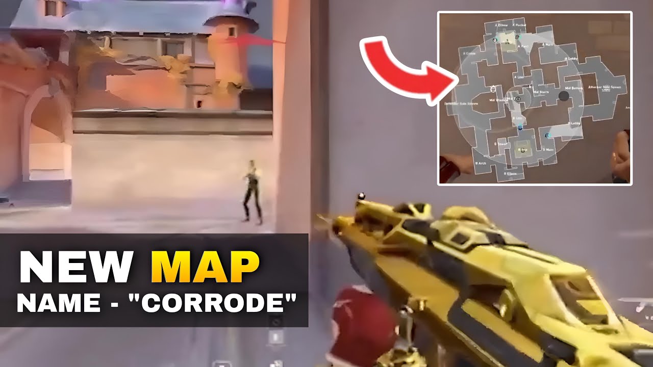 ヴァロラント「CORRODE」新マップ初見 | VALORANT動画まとめ